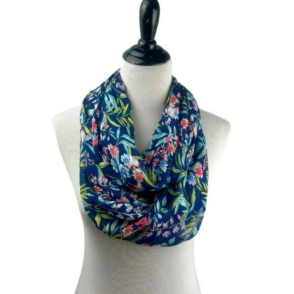 Talbots | Accessories | Talbots Infinity Scarf Women One Size Floral ...